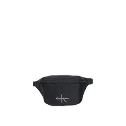 Calvin Klein G&uuml;rteltasche "BOLD WAISTBAG", schwarz, Nylon, unifarben, Taschen, Crossbody Bag, Unisex Schultertasche, mit CK-Logo