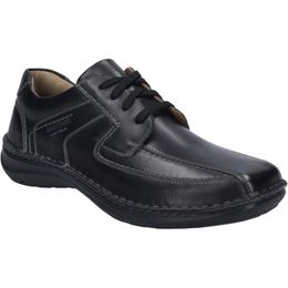 Josef Seibel Herren Schn&uuml;rschuh "New Anvers 08, schwarz", Gr. 47, schwarz, Obermaterial: 100% Rindsleder Leather cow., Schuhe