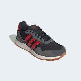 Herren Sneaker "RUN 60S 4.0", adidas Sportswear, Gr. 43, rot, Leder, Textil, Schuhe, inspiriert vom Design der adidas ZX Modelle