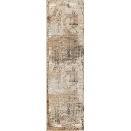 Teppich OTTO HOME, B:67cm L:230cm, grau, Kunstfaser, Wohnzimmer, Teppiche, "Hamsa, in Standard- und Premium-Qualit&auml;t, 9 mm oder 14 mm H&ouml;he", Dezenter