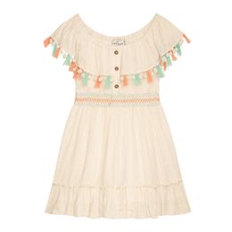 DANAMADE M&auml;dchen Sommerkleid "DANAMADE Dresses DRUTH"ivory, Gr. 152, Obermaterial: 100% Viskose. Futter: 100% Baumwolle, Kleider