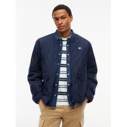 Tommy Jeans Herren Steppjacke "QUILTING CITY JACKET", blau, Gr. XL, unifarben, Web, Obermaterial: 100% Nylon. Futter: 100% Polyester. F&uuml;llung: 100%