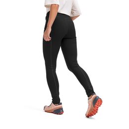 Maier Sports Damen Funktionsleggings "Da-Tight el. MS FAV Long Tight W", schwarz, Gr. 44, Obermaterial: 85% Polyamid, 15% Elasthan, Hosen, f&uuml;r