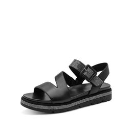 Marco Tozzi Sandale Sandalette in schwarz | Gr.: 40
