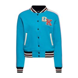 Queen Kerosin Collegejacke California Beachin' in blau | Gr.: 3XL