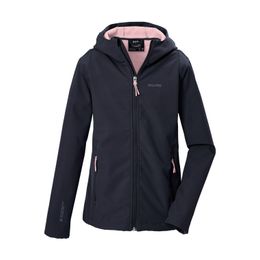 Killtec Kinder Softshelljacke "KOW 164 GRLS SFTSHLL JCKT", schwarz, Gr. 164, Oberseite: 100% Polyester.R&uuml;ckseite: 100% Polyester.Futter: 100%