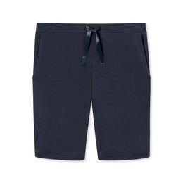Schiesser Damen Pyjamahose "Mix + Relax", Gr. 44, blau, Single Jersey, Obermaterial: 95% Modal, 5% Elasthan, Hosen, atmungsaktiv, Single Jersey,