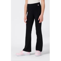 Champion Kinder Jazzpants "ICONS Jazz Pants", schwarz, Gr. XXL, Obermaterial: 90% Baumwolle, 10% Elasthan, Hosen, Jazzpants-Form, f&uuml;r Sportmode, aus