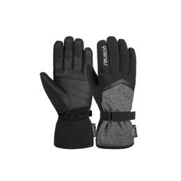 Reusch Damen Skihandschuhe "Moni R-TEX XT", schwarz, Gr. 7, mehrfarbig, 84% Polyester, 14% Lederimitat, 2% Elasthan, Handschuhe, mit innovativer