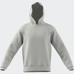 Herren Kapuzensweatshirt "TREFOIL ESSENTIALS SPACER HOODIE", wei&szlig;, Gr. S, adidas originals, Obermaterial: 93% Polyester, 7% Elasthan, Sweatshirts,