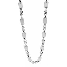 Adelia&acute;s ADELIA ́S Damen Kette ohne Anh&auml;nger "Unisex Edelstahl Halskette", 55, Edelstahl, silber, Edelstahl, Halsketten