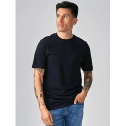 TEESHOPPEN Herren Kurzarmhemd "TEESHOPPEN T-shirt Organic Basic", schwarz, Gr. S, Obermaterial: 100% Baumwolle, Hemden