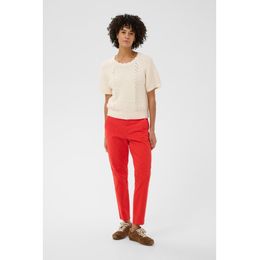 PART TWO Casual Hose SoffysPW Gerade Passform in Poppy Red | Gr.: 42
