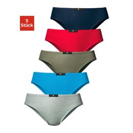 H.I.S. H.I.S Damen Slip, Gr. 48, bunt, Jersey, Obermaterial: 95% Baumwolle, 5% Elasthan, unifarben, Unterhosen, aus elastischer Baumwoll-Qualit&auml;t