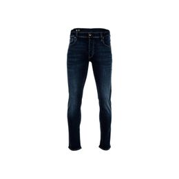 G-Star Raw G-STAR Herren Skinny-fit-Jeans "Jeans 3301 Slim", blau, Gr. 30, Obermaterial: 92% Baumwolle CO. 7% Elastomultiester ELE. 1% Elasthan EL., Jeans