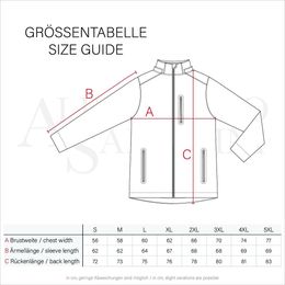 Arctic Seven Herren Softshelljacke "ASAdventuraa", blau, Gr. L, Obermaterial: 96% Polyester, 4% Elasthan. Innenseite: 100% Polyester, Jacken,