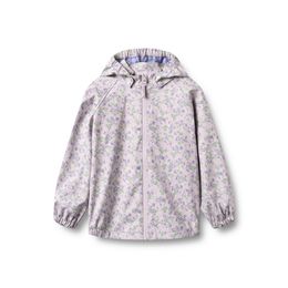 Wheat Funktionsjacke 'Chardy' M&auml;dchen Gr&ouml;&szlig;e 122 mint / lila / helllila / offwhite