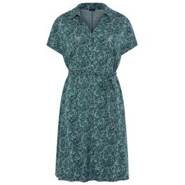 Laura Scott Jerseykleid in petrol-gemustert | Gr.: 48