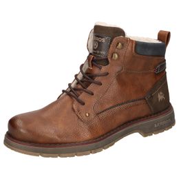 Lerros Herren Winterboots, Gr. 46, braun, Lederimitat, used, Schuhe, Casual Boots, Winterboots mit Warmfutter