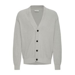 !Solid SOLID Herren Strickjacke "Strickjacke SDNalli", grau, Gr. M, Obermaterial: 100% Baumwolle CO., Strickjacken