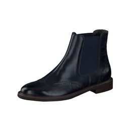 Paul Green Damen Stiefelette "Paul Green Stiefelette Leder/Textil", Gr. 37,5, schwarz, Leder, Textil, Schuhe