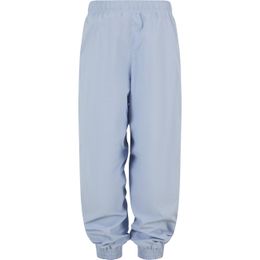 Karl Kani M&auml;dchen Jogginghose "Karl Kani Kani Varsity Trackpants Junior"light blau, wei&szlig;, Gr. 158, 100% Polyester, Hosen