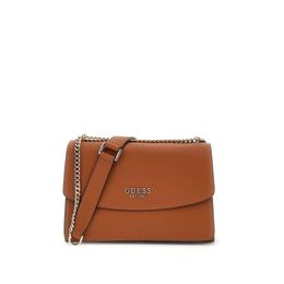 Guess Umh&auml;ngetasche 'Guess Sac Bandouli&egrave;re Calista Top Zip Shou Caramel BG733421' Damen Gr&ouml;&szlig;e One Size braun