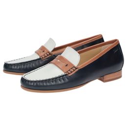 Sioux Damen Slipper "Rosikena-700", Gr. 39, blau, Obermaterial: 100% Lammnappaleder LANA. 100% Gummi rubber., Schuhe