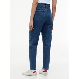 Tommy Jeans Damen Mom-Jeans "MOM JEAN UH TPR RW"denim medium, Gr. 34, Denim/Jeans, Obermaterial: 99% Baumwolle, 1% Elasthan, Jeans, Ultra High Waist,