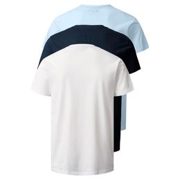 MCS Herren Kurzarmhemd "MCS T-shirt MCOhio"schwarz sap, wei&szlig;, summer song, Gr. M, Obermaterial: 100% Baumwolle, Hemden