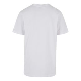 MisterTee Herren T-Shirt "MisterTee Herren Peace Noodles Tee EMB"wei&szlig;, Gr. XL, bedruckt, 100% Baumwolle, Shirts