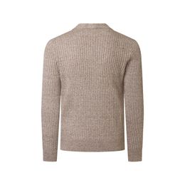 Maerz Muenchen Herren Strickjacke "Maerz Muenchen 532900 Strickcardigan Herren Bekleidung", beige, Gr. 54, 88% Baumwolle, 12% Leinen, Strickjacken