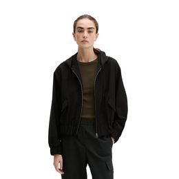 Marc O'Polo MARC O'POLO Damen Kurzjacke "aus Schurwolle-Stretch-Mix", schwarz, Gr. 40, unifarben, Obermaterial: 53% Polyester, 43% Wolle, 4% Elasthan. Futter: