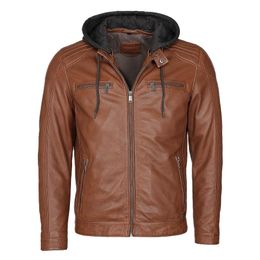 Mustang Lederjacke Foster in cognac | Gr.: 4XL