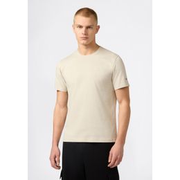 Champion Herren T-Shirt "Icons Tee", beige, Gr. XL, Obermaterial: 100% Baumwolle, Shirts, Kurzarm, aus Baumwolle, sportliche Passform, auch in gro&szlig;en