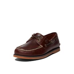 Timberland sportlicher Schn&uuml;rer Classic Boat Bootsschuh in Braun | Gr.: 42