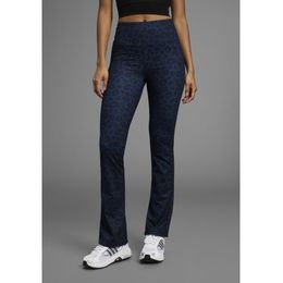 FAYN SPORTS Leggings in navy-black | Gr.: 88