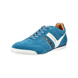 Pantofola d'Oro PANTOFOLA D ́ORO Herren Sneaker "Pantofola d'Oro Sneaker Veloursleder", Gr. 41, blau, Veloursleder, Schuhe