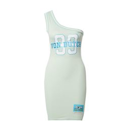 Von Dutch Originals Kleid 'KASEY' Damen Gr&ouml;&szlig;e 36 neonblau / hellgr&uuml;n / wei&szlig; Sommerkleid