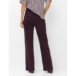 Brax Damen 5-Pocket-Jeans "Style MAINE"dunkelviolett, Gr. 21, Denim/Jeans, 94% Baumwolle, 4% Polyester, 2% Elasthan, Jeans