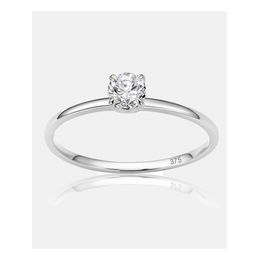 Diamant L'&eacute;ternel Ring aus 375 Wei&szlig;gold | Gr.: 50