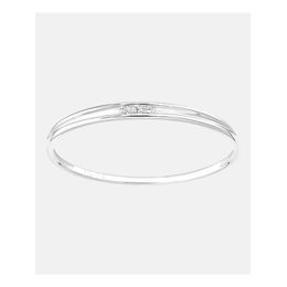 Diamant L'&eacute;ternel Trilogie-Ring aus 375 Wei&szlig;gold mit 0.01 Karat Diamant | Gr.: 53