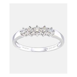Diamant L'&eacute;ternel Eternity-Ring aus 375 Wei&szlig;gold mit 0.25 Karat Diamant | Gr.: 53