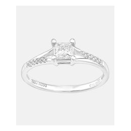 Diamant L'&eacute;ternel Ring aus 750 Wei&szlig;gold mit 0.5 Karat Diamant | Gr.: 49