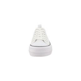 Tom Tailor Damen Sneaker "Tom Tailor Sneaker Low", Gr. 39, wei&szlig;, Leder, Schuhe