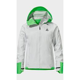 Sch&ouml;ffel SCH&Ouml;FFEL Damen Outdoorjacke "2.5L Jacket Style Tajiva WMN", wei&szlig;, Gr. 38, Oberstoff: 100% Polyester. (Membran: Thermoplastisches Polyurethan), Jacken