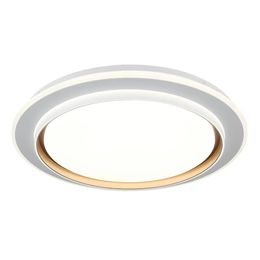 Globo Lighting Deckenleuchte wei&szlig; Ma&szlig;e (cm): H: 7 &Oslash;: 49 &raquo; H&ouml;ffner