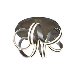Globo Lighting Deckenleuchte grau Ma&szlig;e (cm): H: 25 &Oslash;: 54 &raquo; H&ouml;ffner