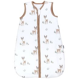 TUPTAM Babyschlafsack "Kugelschlafsack Baby Ganzjahres Schlafsack &Auml;rmellos Wattiert", L: 98cm, beige, Schlafs&auml;cke
