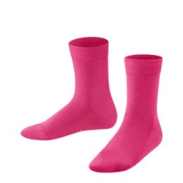Falke Damen Socken "Family", Gr. 23, lila, Obermaterial: 92% Baumwolle CO. 7% Polyamid PA. 1% Elasthan EL., Socken
